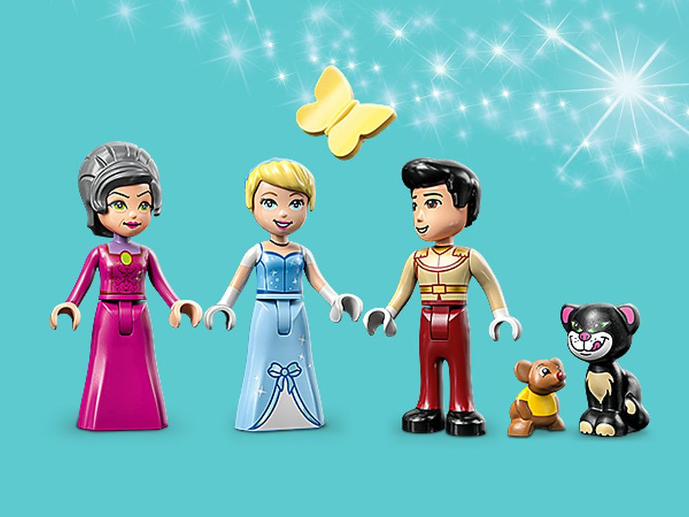 LEGO Disney 43206 Zámok Popolušky a krásneho princa